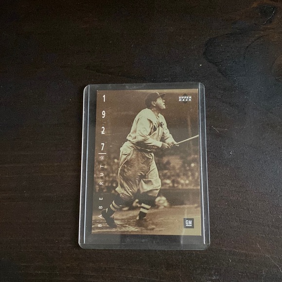 Upper Deck | Other | Babe Ruth Baseball Card | Poshmark